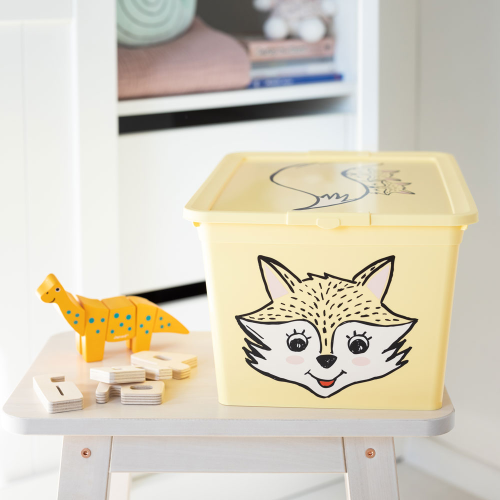Branq X Box Deco Animal Fox 30 48.5 x 36 x 25 48 5 x 36 x 25 1a.lt