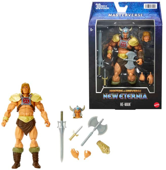 Mattel Masters Of The Universe Masters Of The Universe New Eternia He Man HDR37 17.7 1a.lt