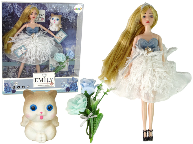 Lėlė Su Priedais Lean Toys Emily 30 Cm 1alt