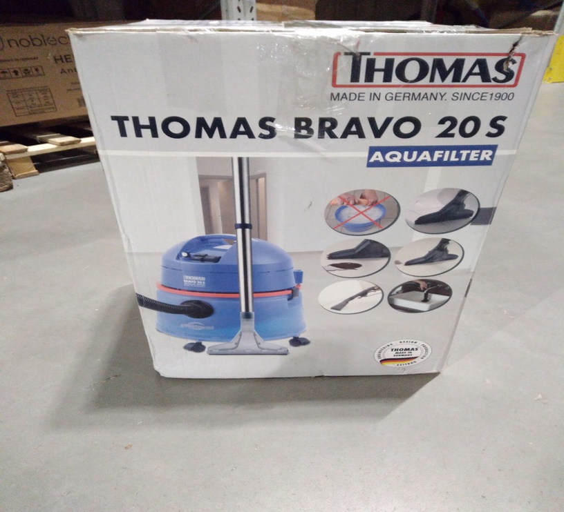 Dulkių siurblys Thomas Bravo 20S Aquafilter, mėlyna, 1600 W (pažeista ...