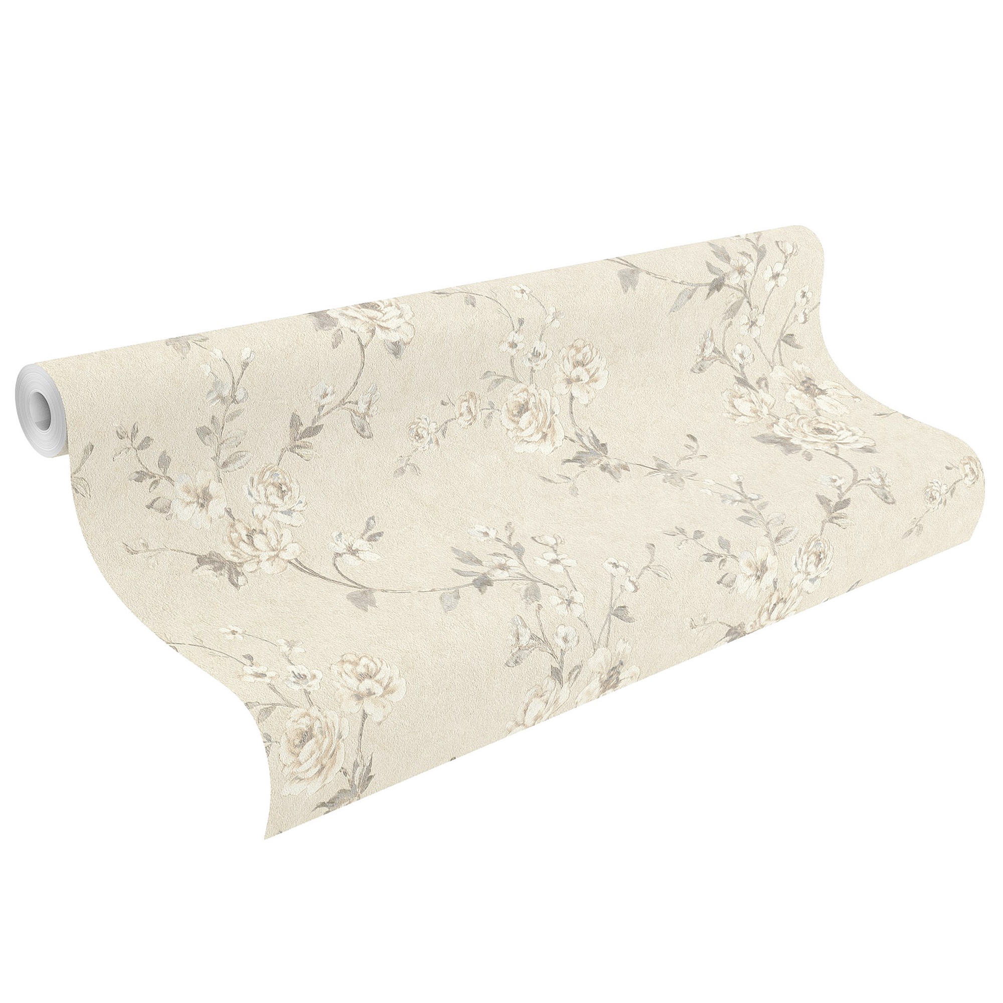 Tapeet Rasch Factory Style 947540, vinüül, valge/hall/beež - Krauta.ee