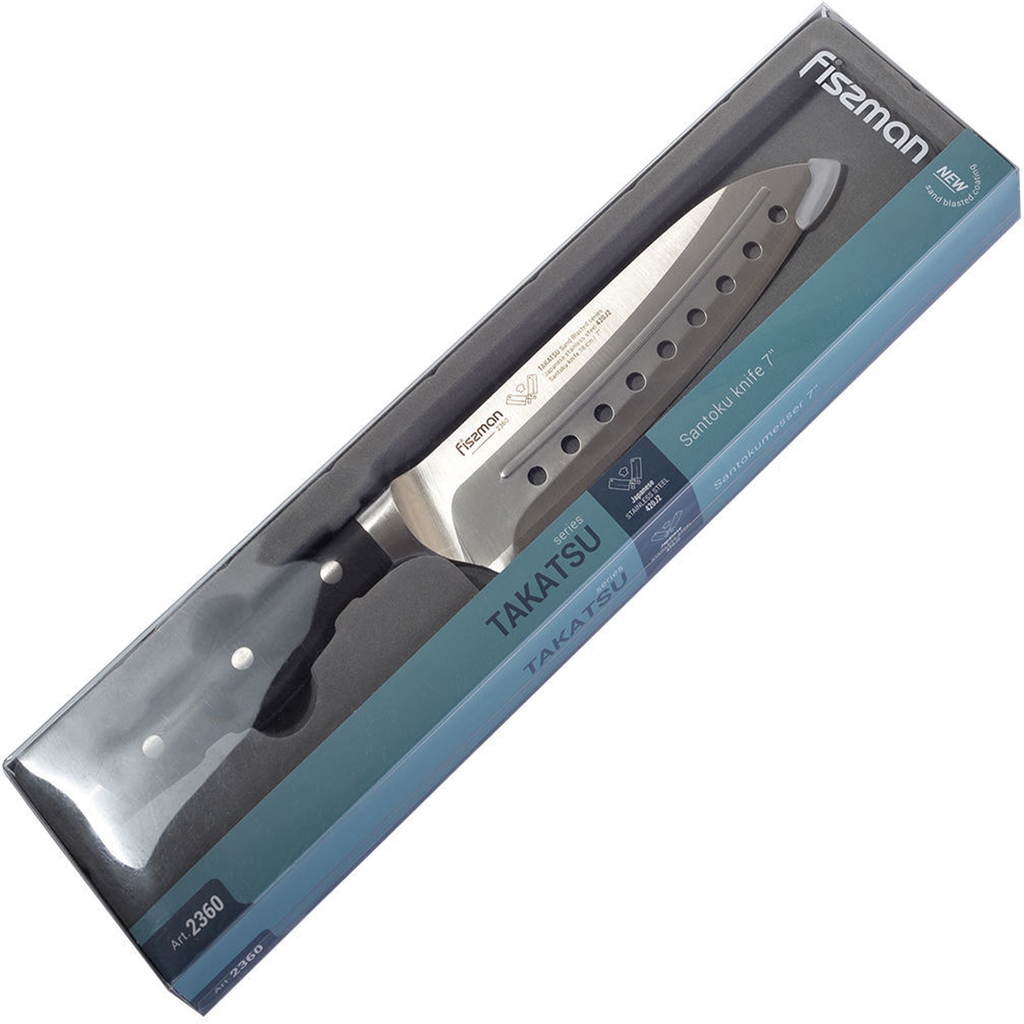 Fissman 2360 Takatsu Santoku Knife 18cm - Krauta.ee