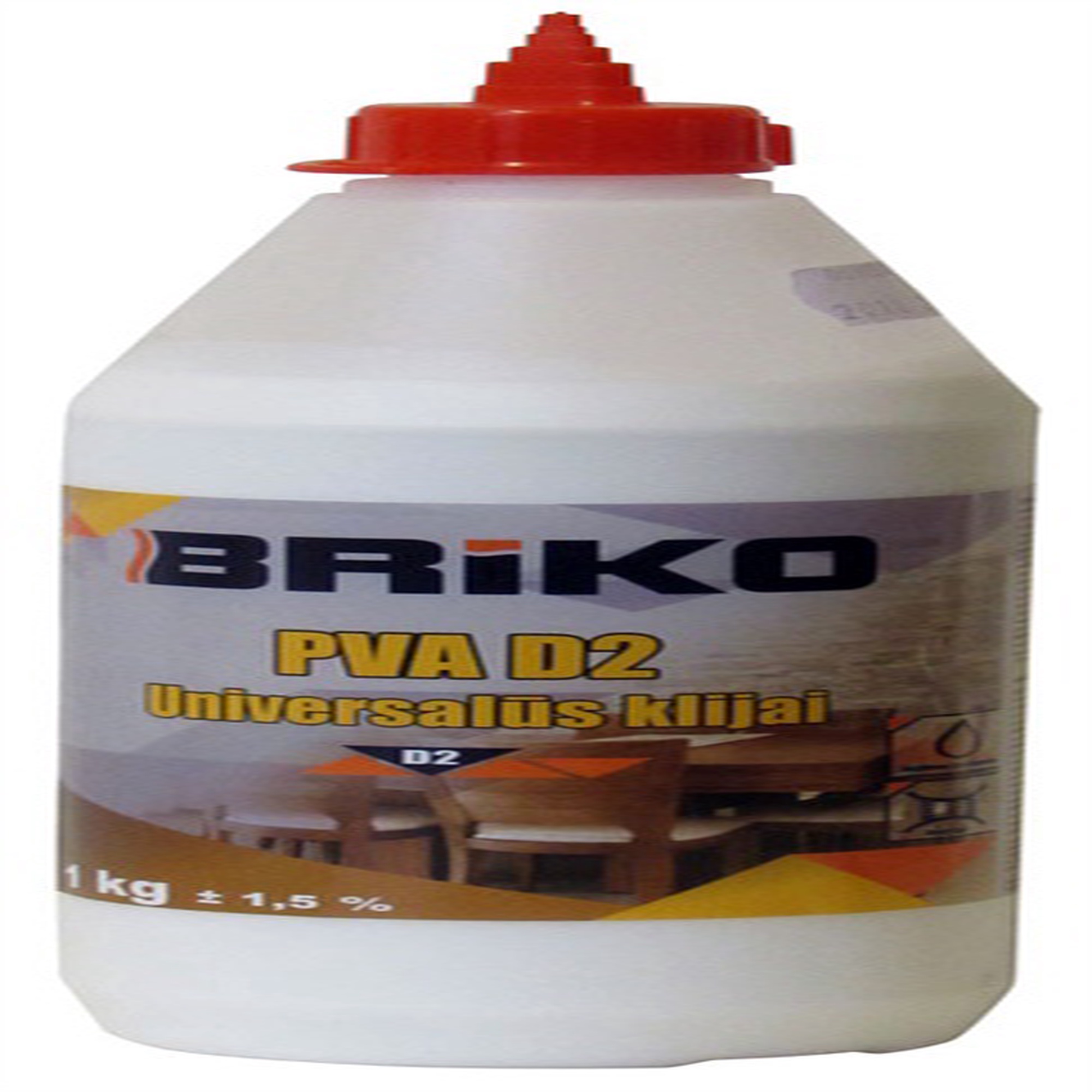 Liim universaalne Briko PVA D2, 1 kg, valge - K-rauta