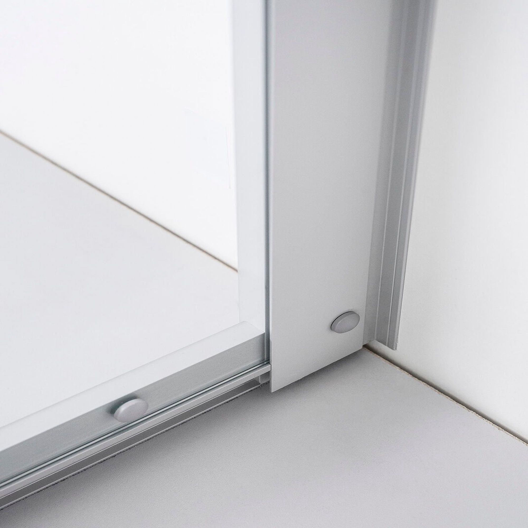 Dušikabiin Brasta Glass Rasa, ruudukujuline, aluseta, 885 mm x 885 mm x ...