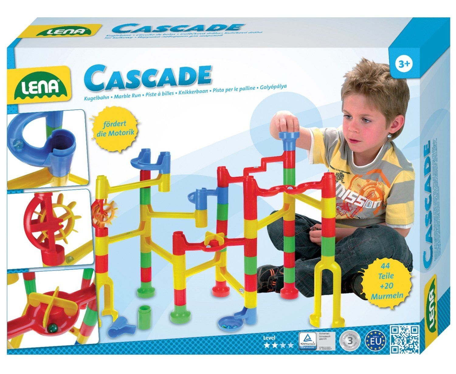 Konstruktorius Lena Cascade Marble Track Speed 65290, plastikas - 1a.lt