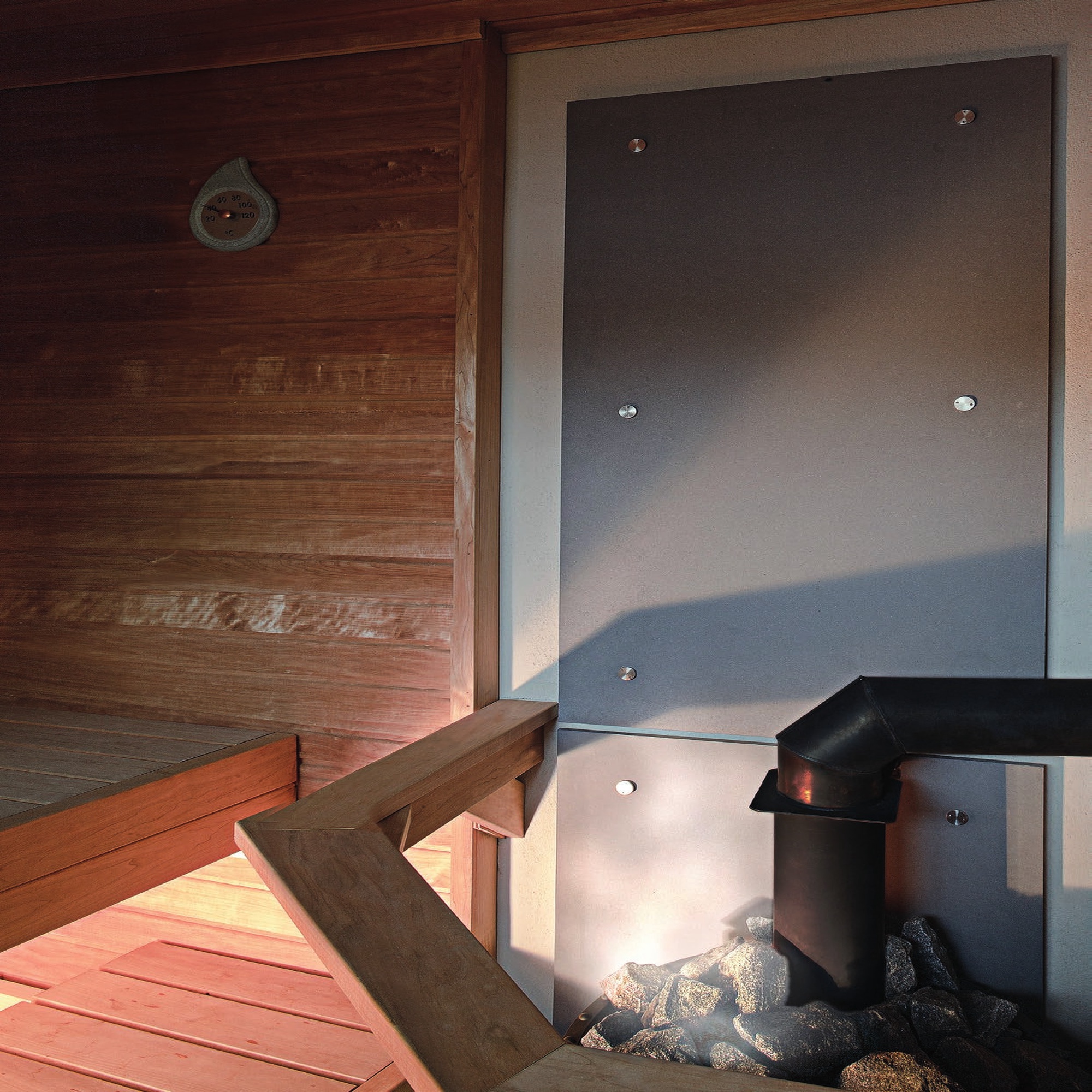 TULEKINDEL PLAAT SAUNA 9X1200X630MM TSEMENTHALL - K-rauta