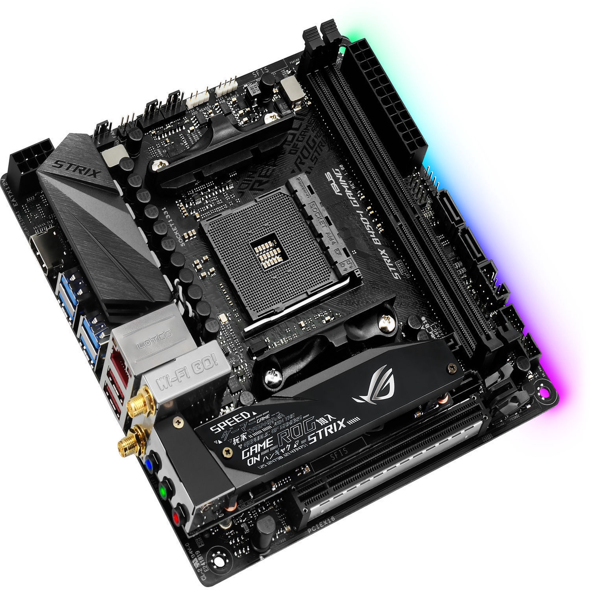 Pagrindinė plokštė Asus ROG STRIX B450-I GAMING - 1a.lt