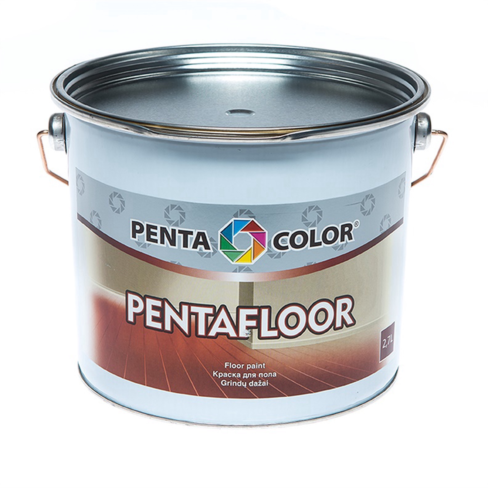 Põrandavärv Pentacolor Pentafloor, hall, 2.7 l - K-rauta