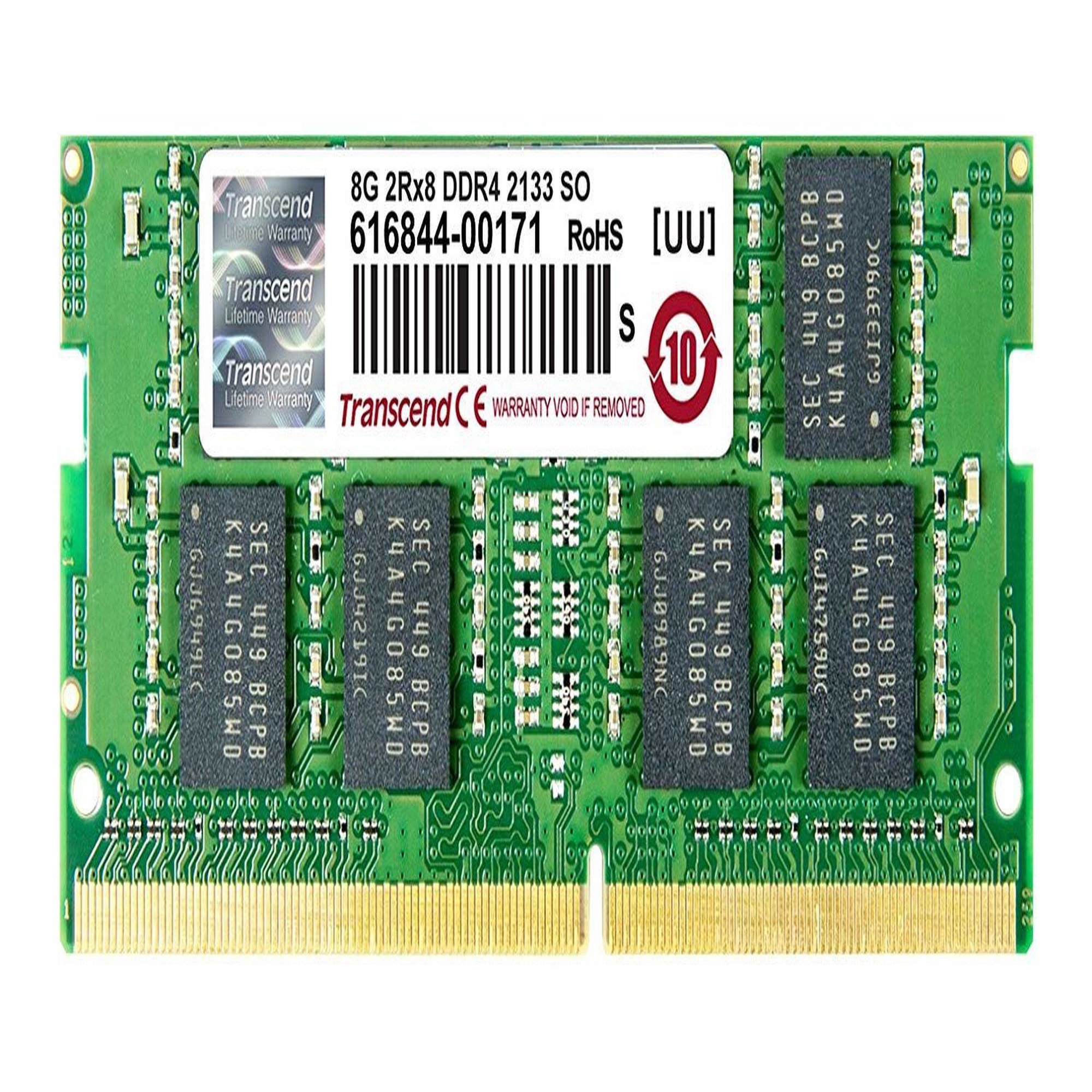 Operatyvioji atmintis (RAM) Transcend TS1GSH64V1H, DDR4, 8 GB, 2133 MHz ...