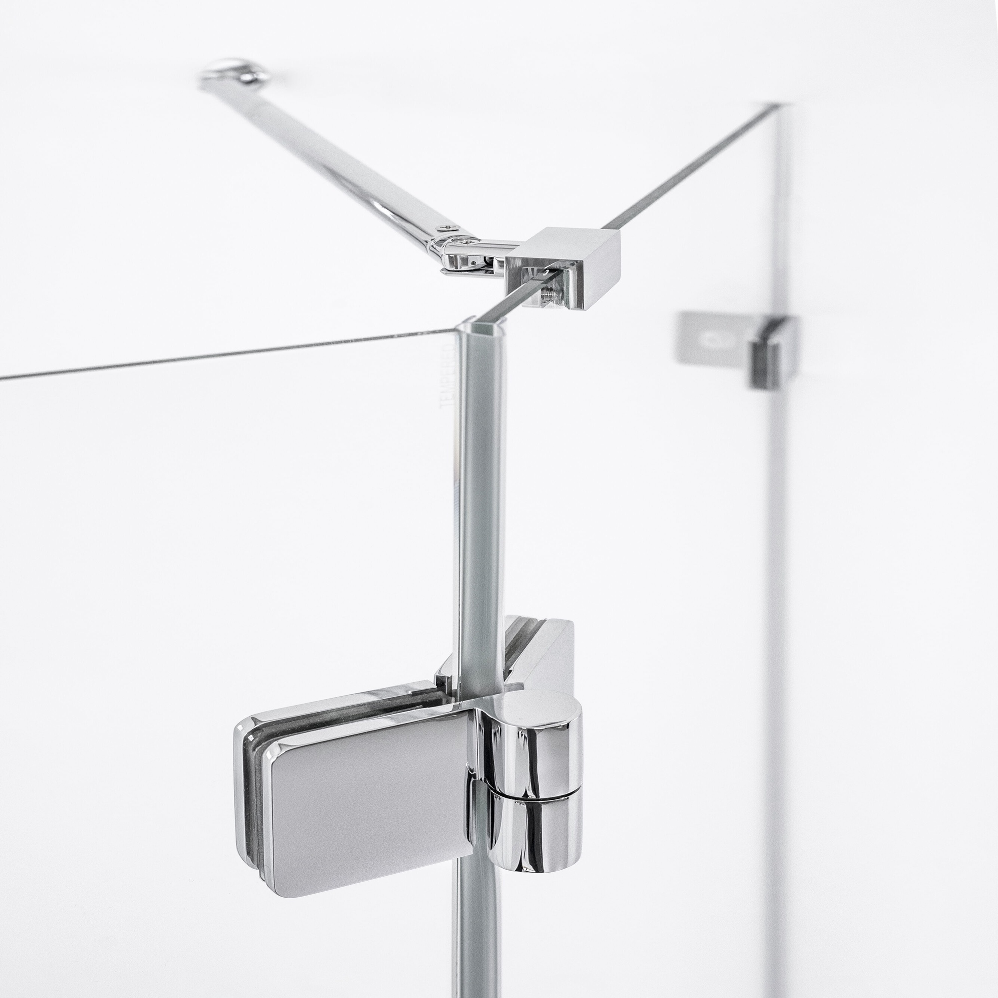 Dušikabiin Brasta Glass Inga Left, viisnurkne, aluseta, 900x900x2000 mm ...