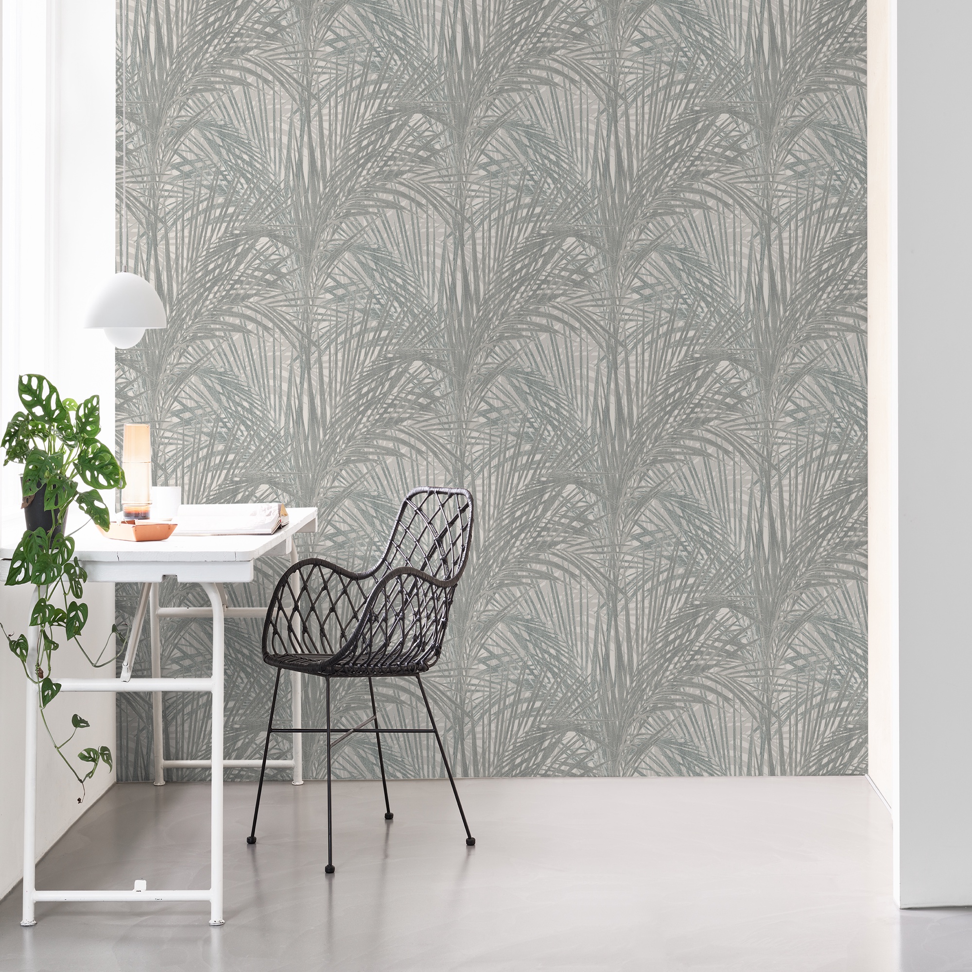 Tapeet BN Walls Zen 218744, vinüül, hall/mitmevärviline - K-rauta