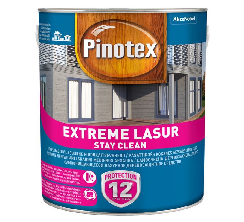 Пропитка Pinotex Extreme Lasur, прозрачная, 1 l - Krauta.ee