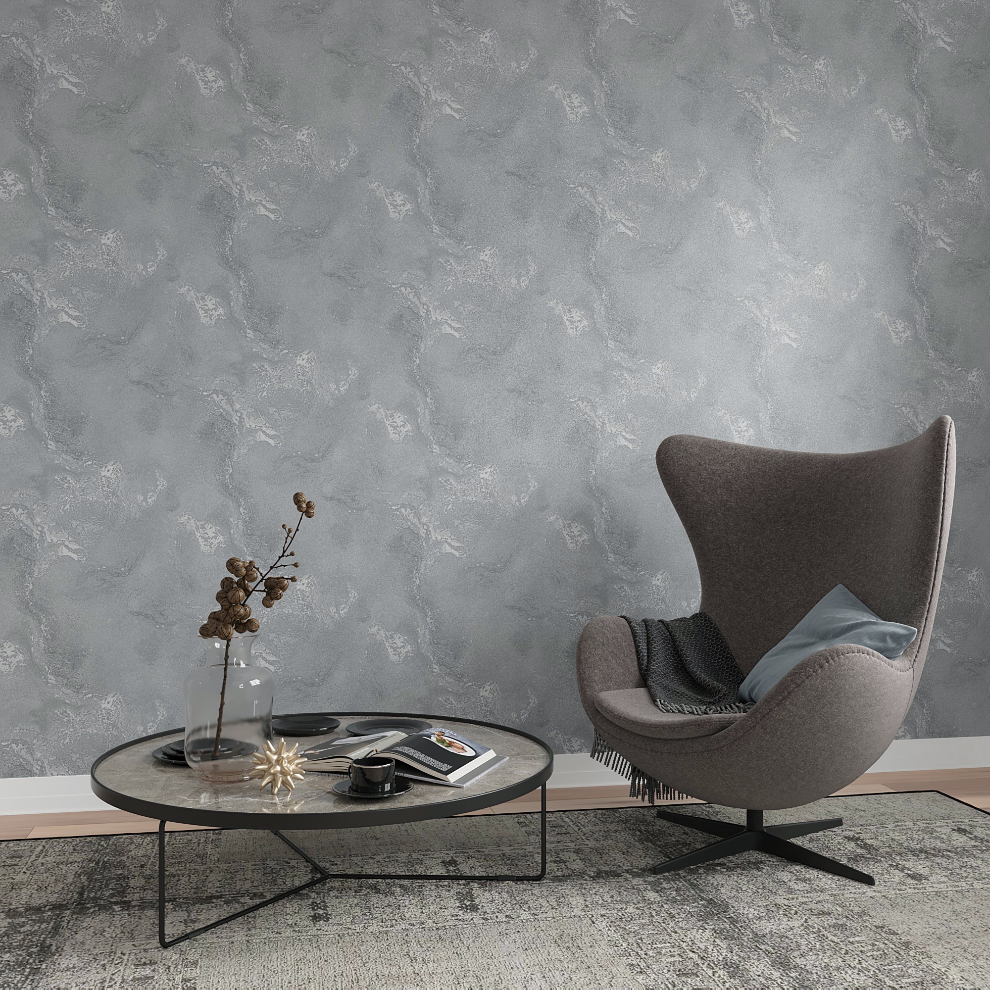 Tapeet Sintra Livio 402252, vinüül, hall - Krauta.ee