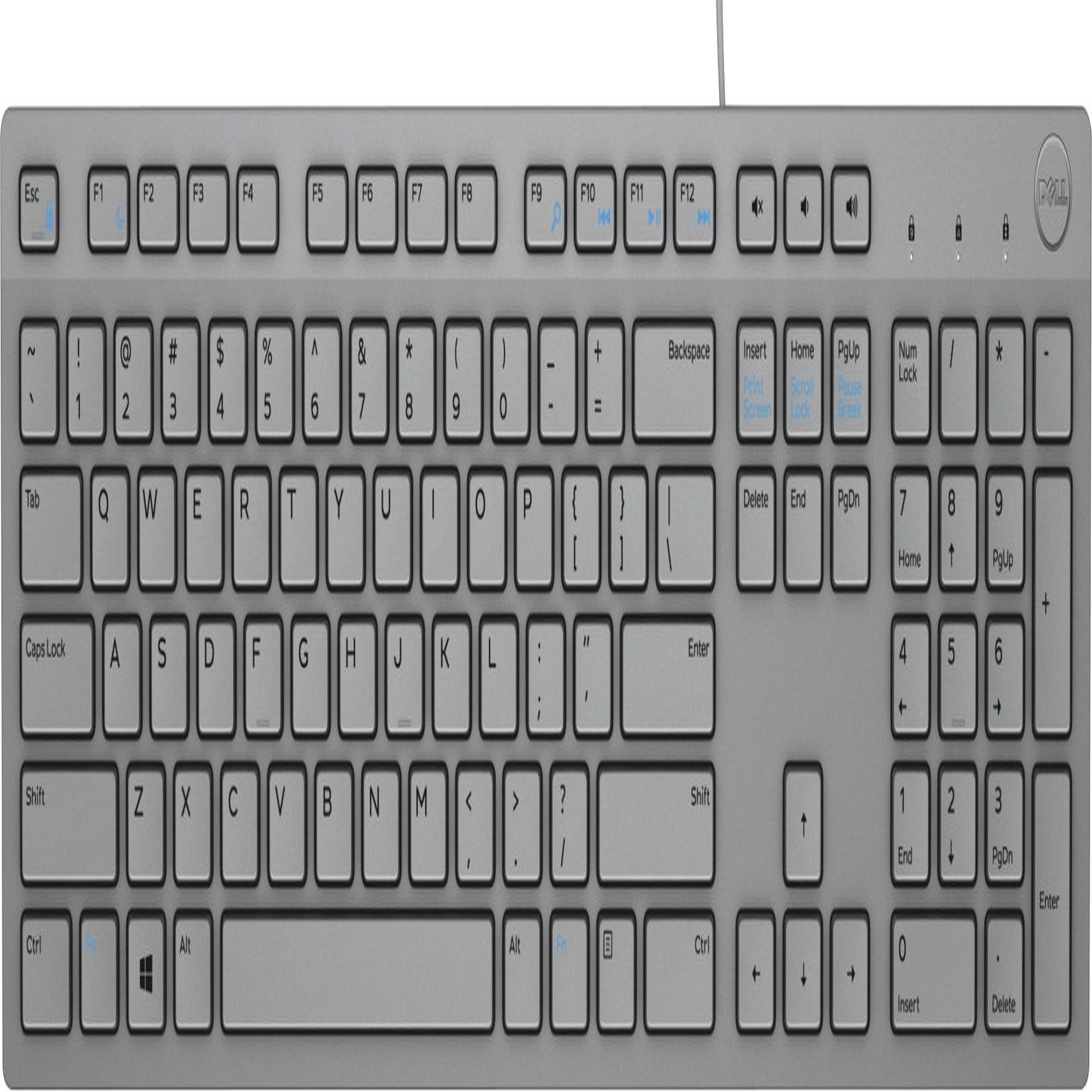 Klaviatuur Dell KB216 EN, hall - Krauta.ee