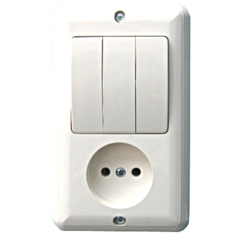 Blokas Reml 224035044, smėlio ruda, 250 V - 1a.lt