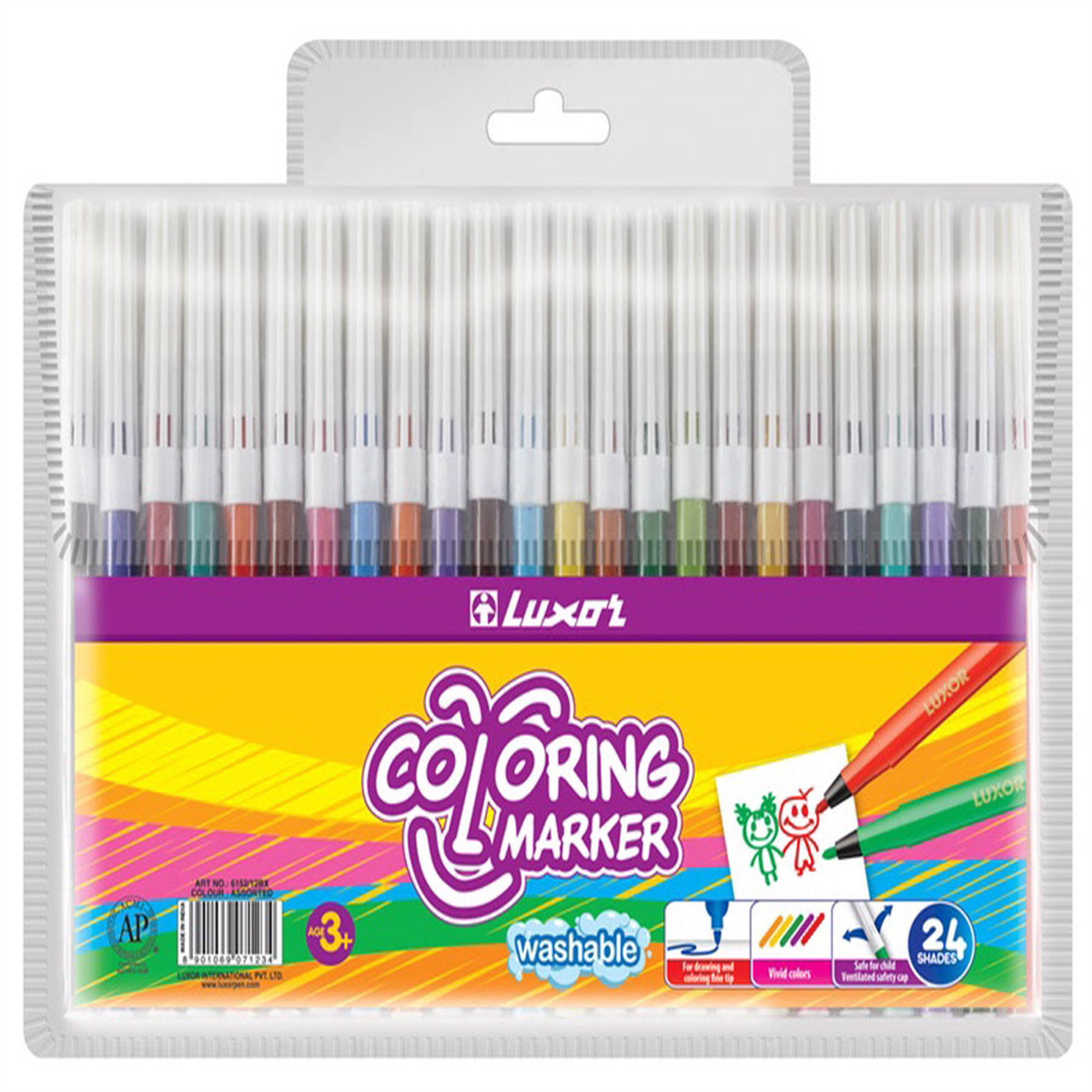 Vildikad Luxor 6101 / 24WT, ühepoolsed, 24 tk - K-rauta