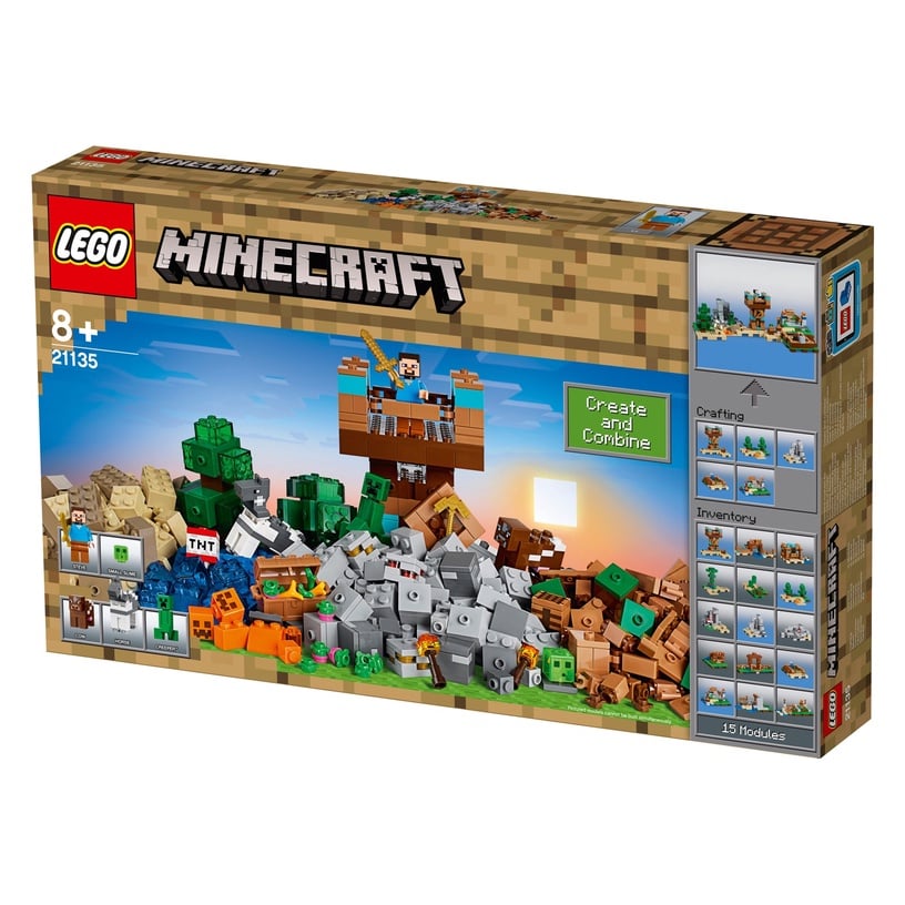 Konstruktor LEGO® Minecraft The Crafting Box 2.0 21135 21135, 717 tk ...