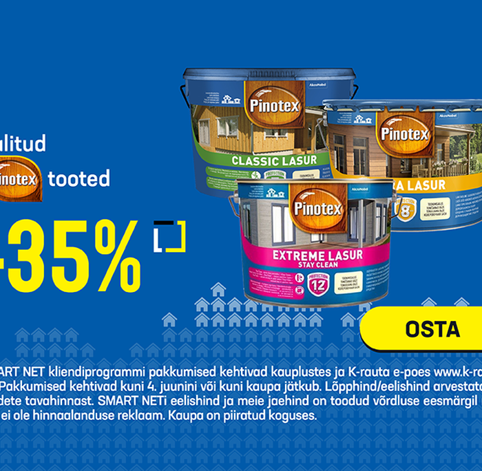 Eripakkumised - K-rauta